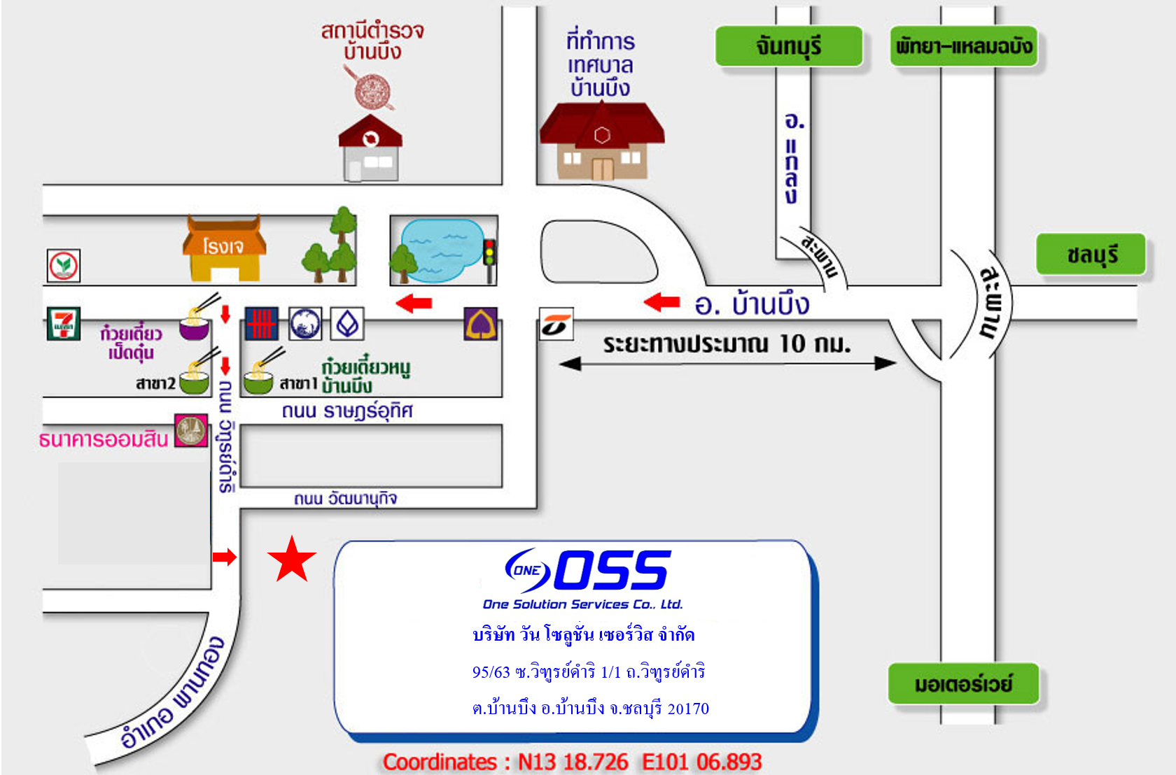 ติดต่อเรา - วัน โซลูชั่น เซอร์วิส One Solution Services